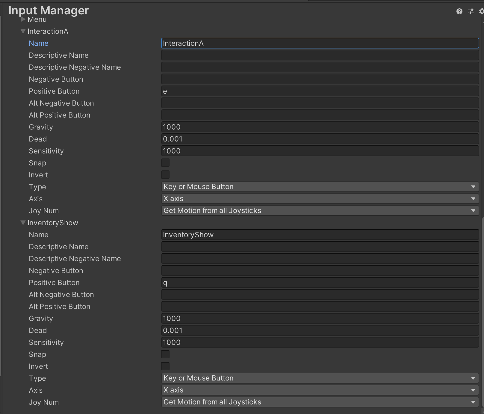 Adventure Creator 2Dでキーボード移動に変更するときの設定 – アドベンチャーズ株式会社